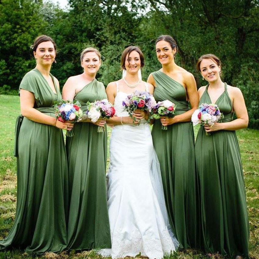 Olive green gown for wedding 60 photos - Astyledwedding.com